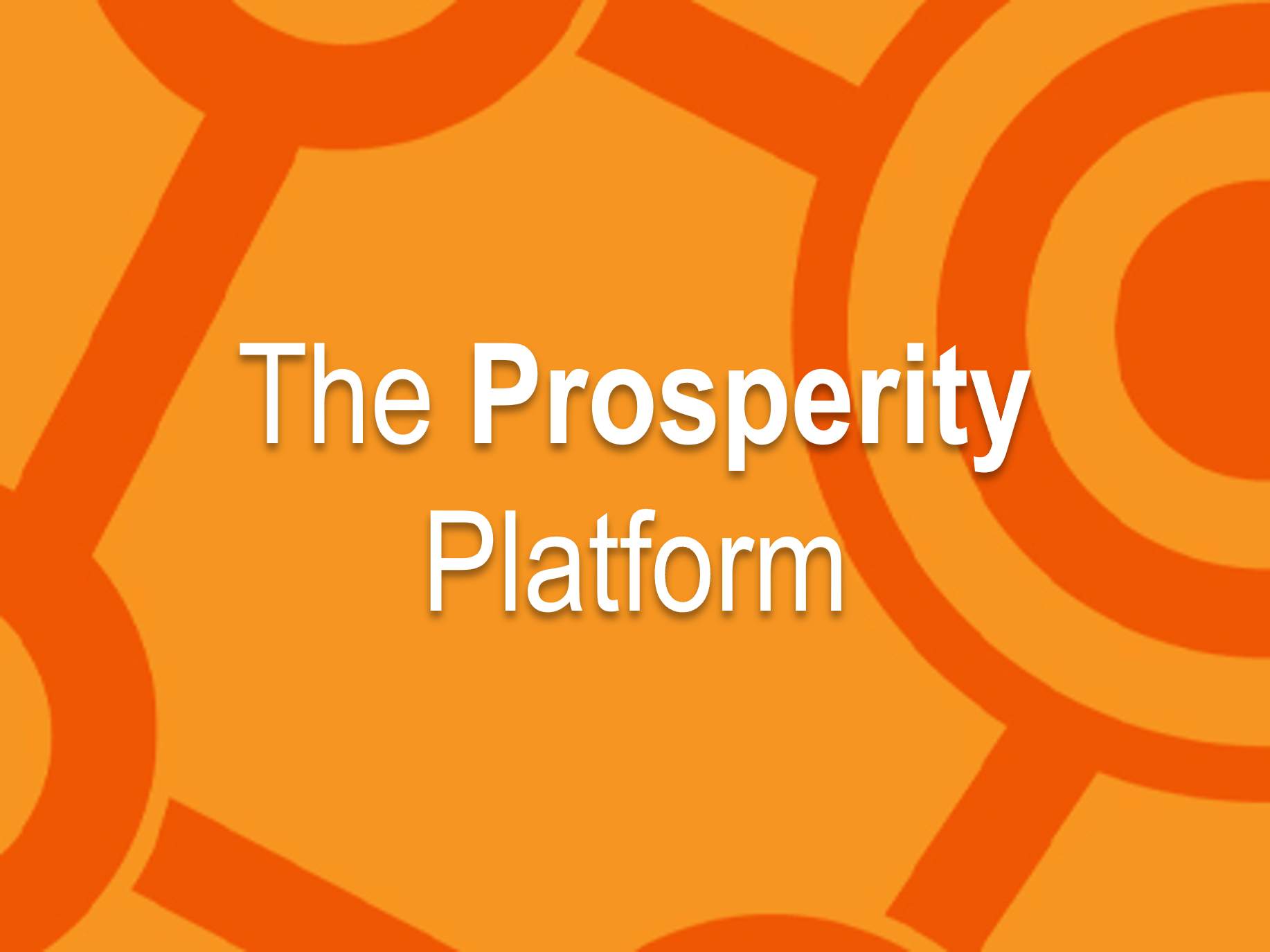 The Prosperity Platform - C2P Central